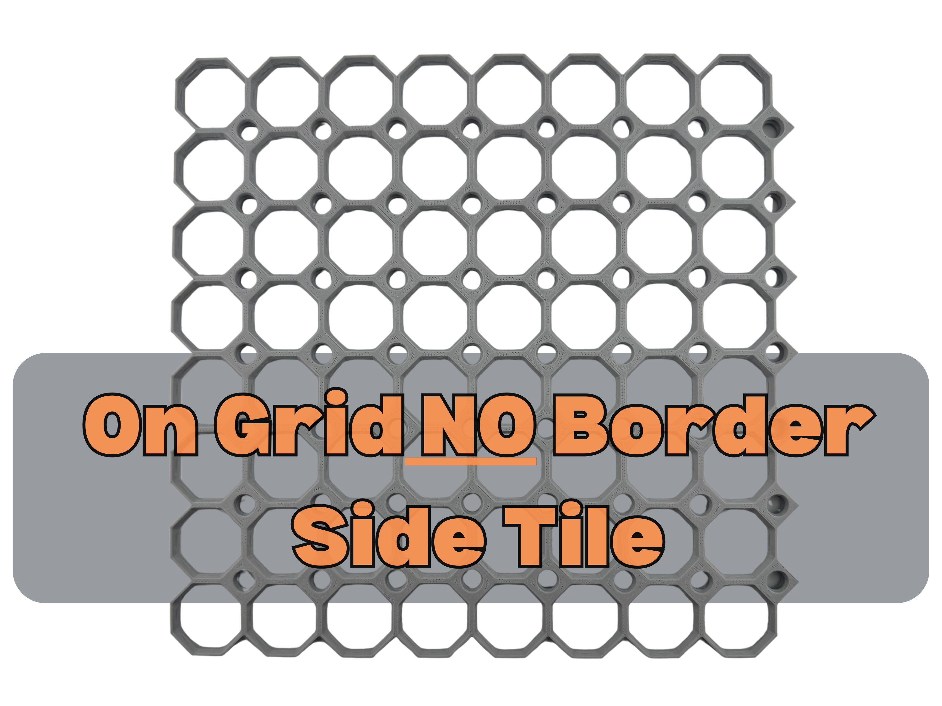 On Grid NO Border Multiboard Side Tile – WolfTraxLife Designs